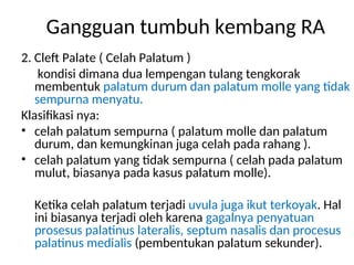 Modul 1, BO-1.1, Tumbuh Kembang Maksila dan Mandibula.ppt