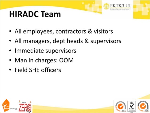 Modul Training HIRADC | PDF | Indoor Environmental Quality | Home & Garden