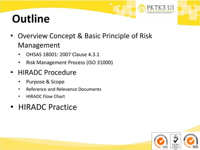 Modul Training HIRADC | PDF | Indoor Environmental Quality | Home & Garden