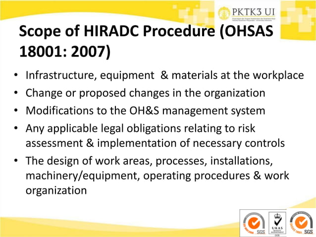 Modul Training HIRADC | PDF | Indoor Environmental Quality | Home & Garden