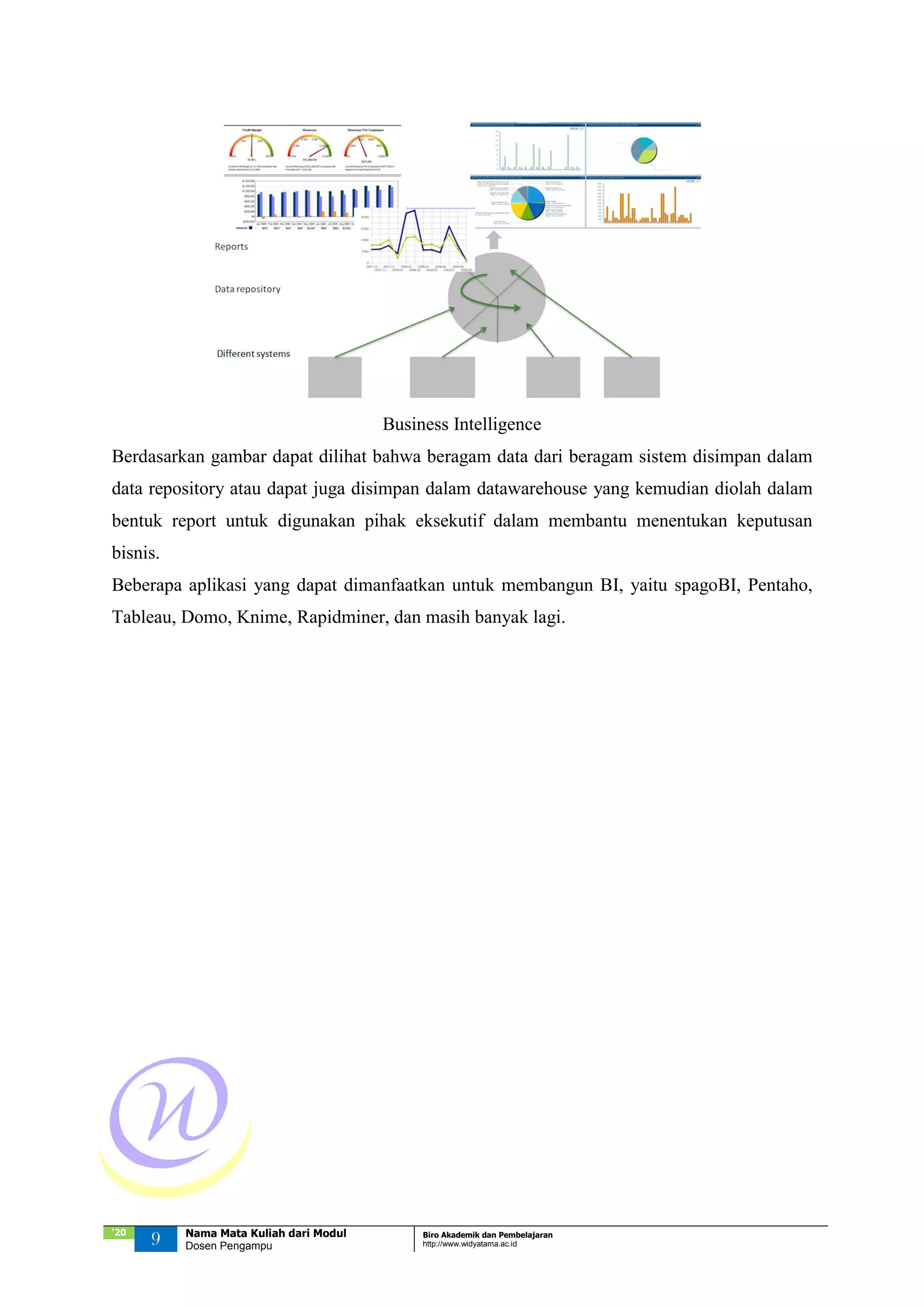 Modul 1 - Datawarehouse & Business Intelligence Overview | PDF