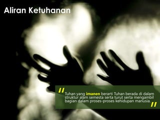 Konsep Tuhan dan Ketuhanan dan Aliran Ketuhanan | PPTX