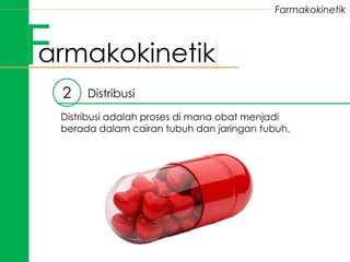 Konsep Dasar Farmakosetik, Farmakokinetik | PPTX