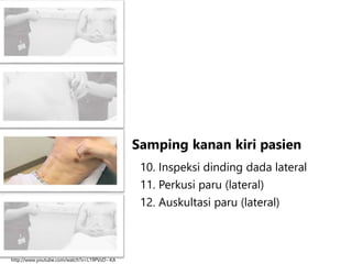 Modul 1 kb1 pemeriksaan fisik sistem pernafasan | PPTX