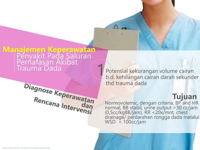 Asuhan keperawatan pada pasien dengan gangguan sistem pernafasan akibat trauma dada Modul 1 kb 2 ...