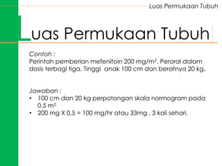 penghitungan dosis obat | PPTX