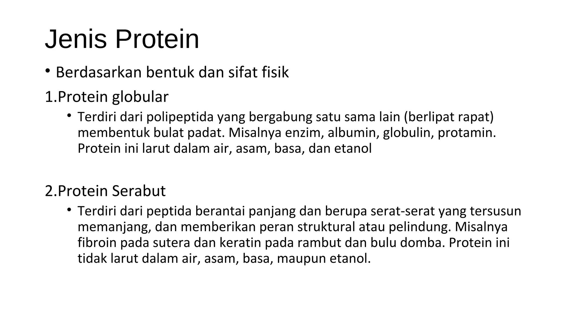 Proses Pencernaan dan Metabolisme Protein | PPT