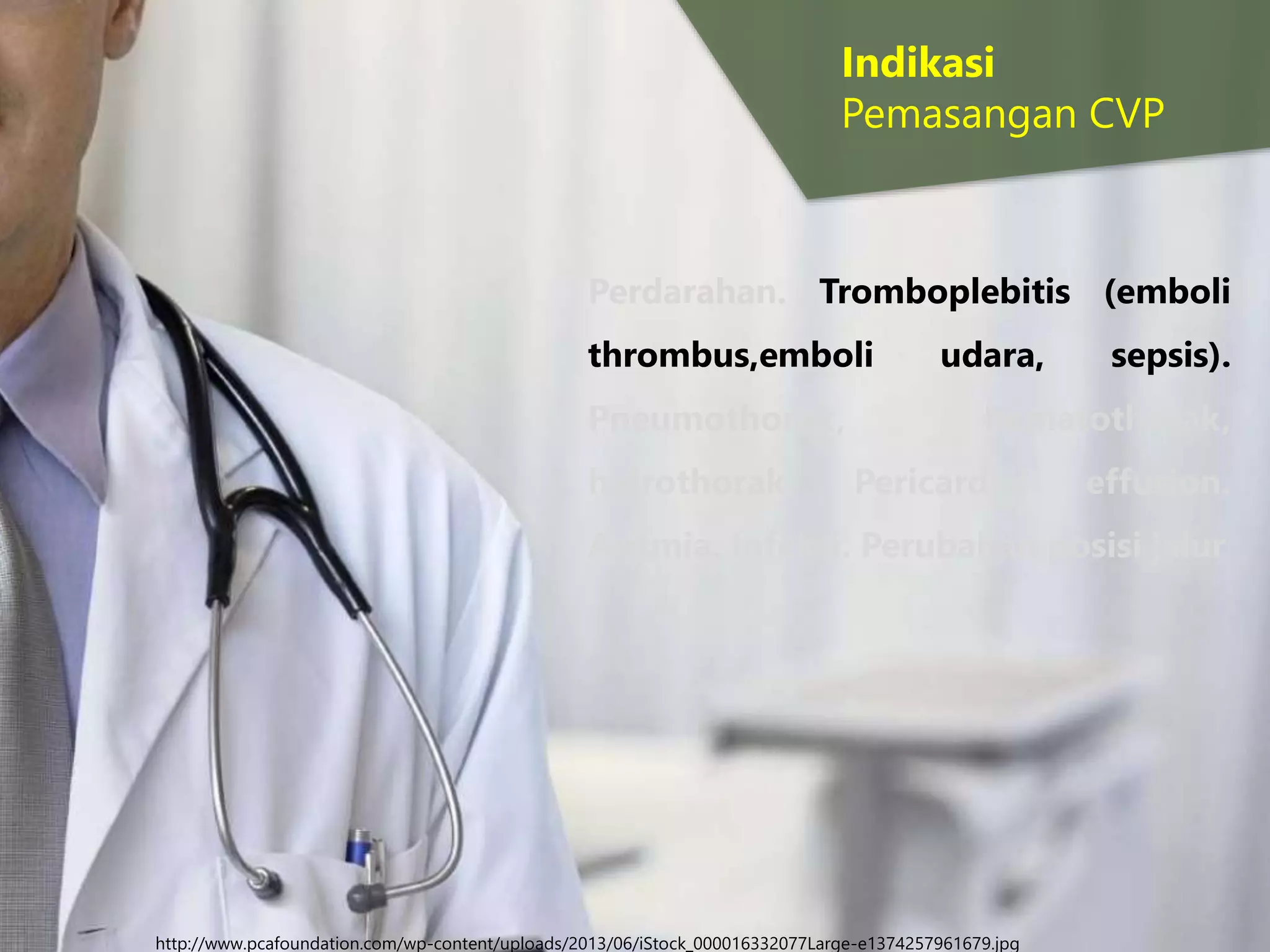 Modul 1 kb3 pengukuran central venous pressure (cvp) | PPTX