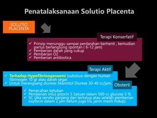 Penatalaksanaan Asuhan Kegawatdaruratan Kehamilan Lanjut | PPTX