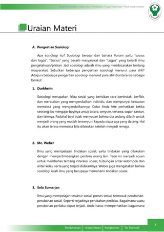 Pengantar Sosiologi | PDF