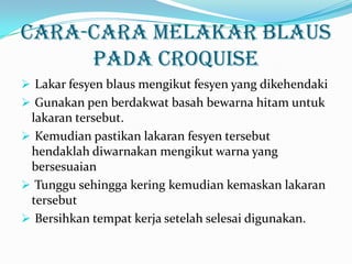 Modul 1 pakaian kasual | PPTX
