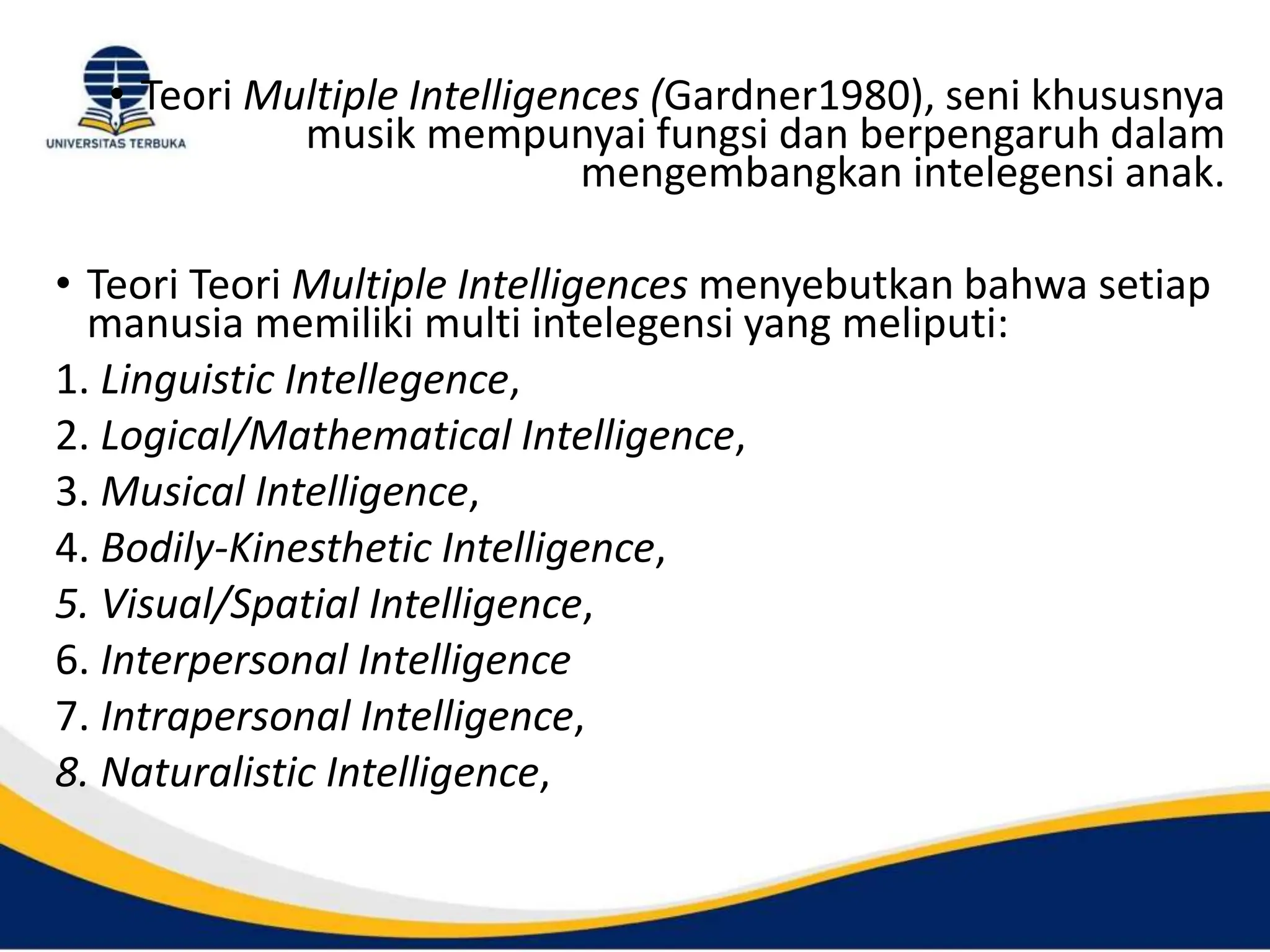 Modul 1 PAUD4402, keterampilan musik dan tari | PPTX