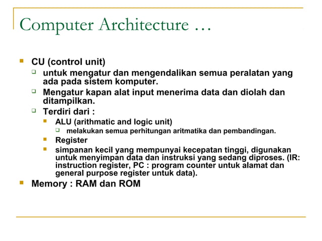 Modul 1 pengenalan komputer dan perangkatnya | PPT