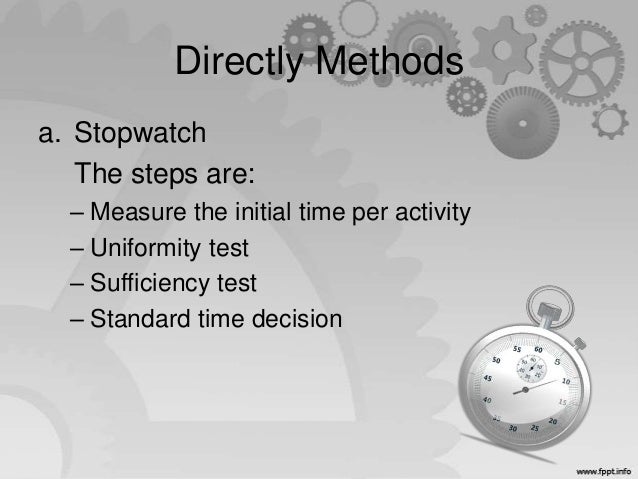 Modul 1 process planning and standard time calculation