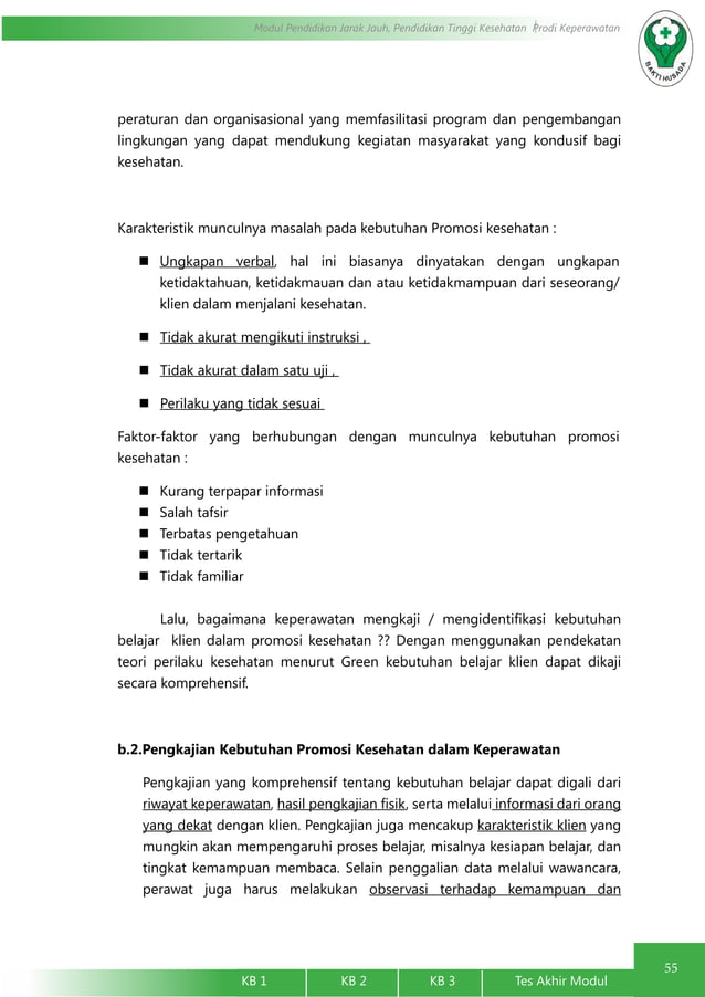 Metode Dalam Promosi Kesehatan | PDF