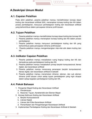 Modul 1 SD_Mata Pelajaran Koding dan Kecerdasan Artifisial pada ...