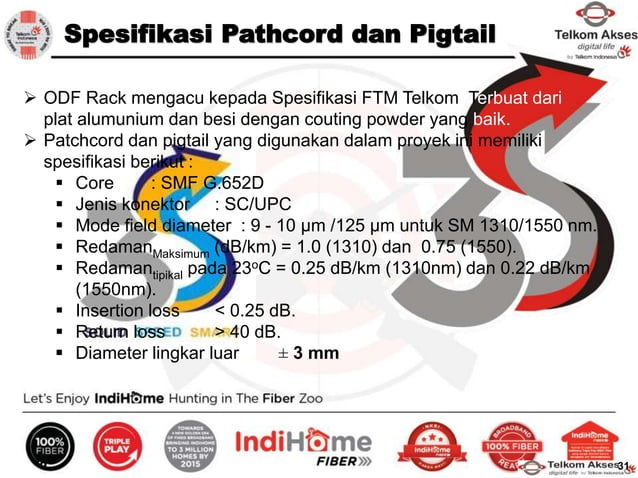 Modul Instalasi FTTH | PDF