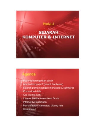 Modul MK Komputer dan Masyarakat | PDF