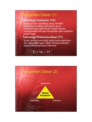 Modul MK Komputer dan Masyarakat | PDF