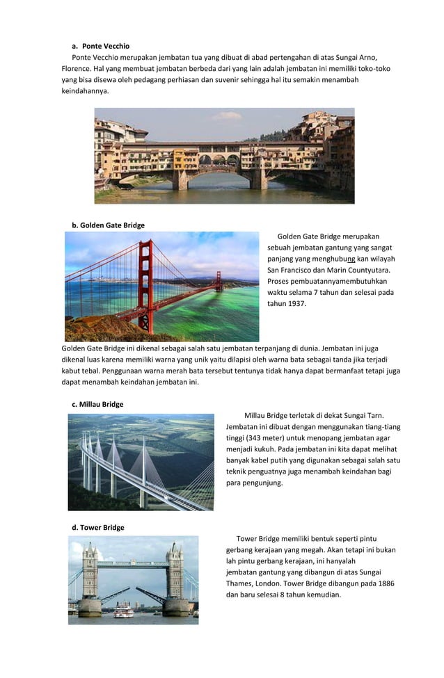 Modul 2. teknologi konstruksi jembatan | PDF