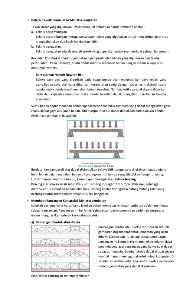Modul 2. teknologi konstruksi jembatan | PDF