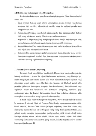 modul cloud competing, pengenalan cloud computing | PDF