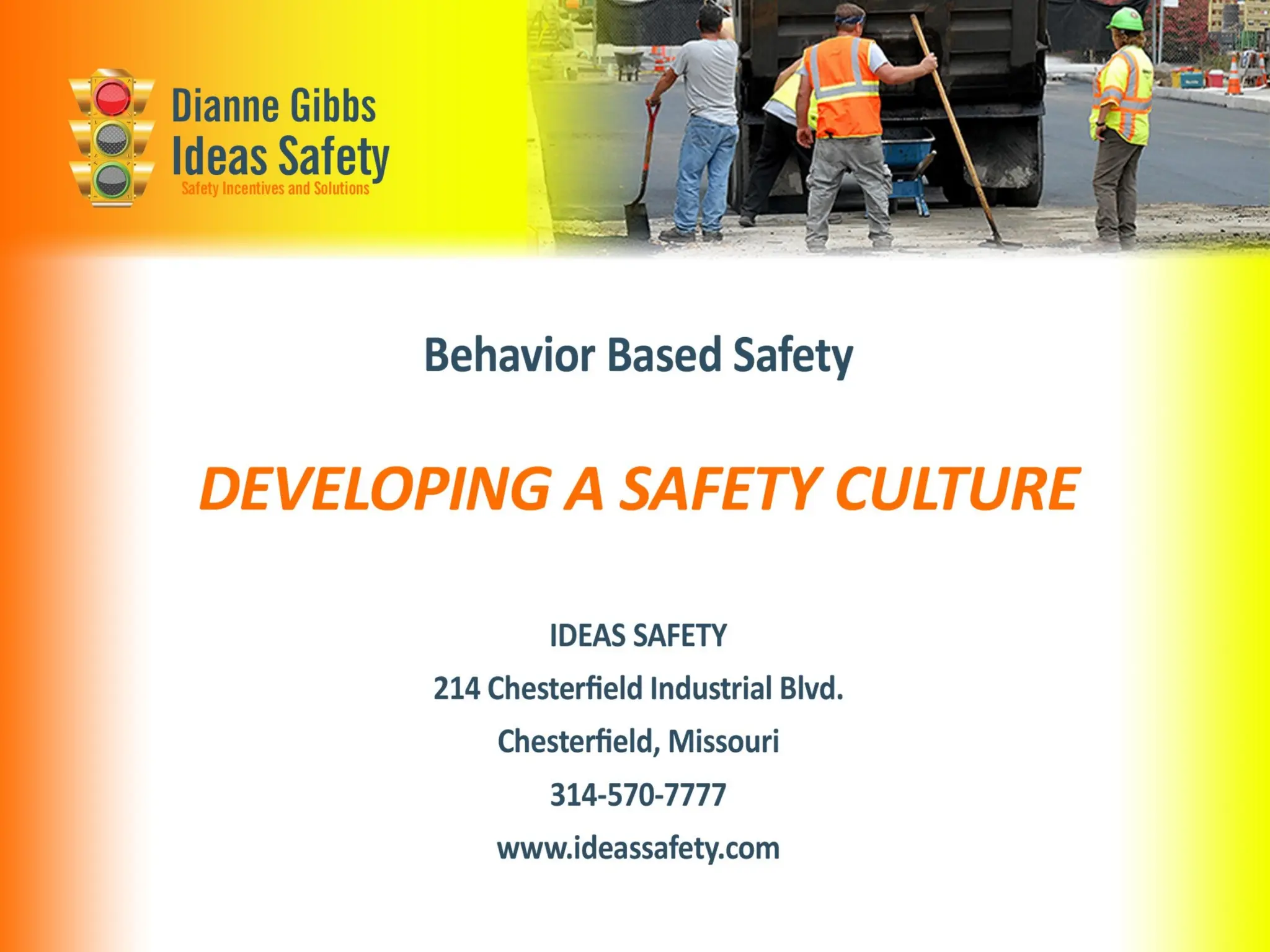 Behaviour based safety safety culture development | PPTX