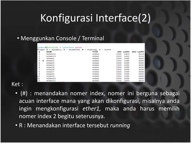 Modul 2 Basic Configuration Mikrotik I | PPTX
