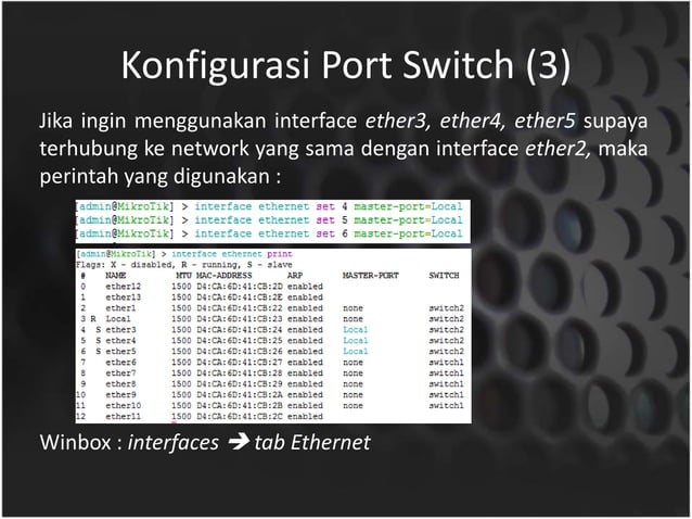 Modul 2 Basic Configuration Mikrotik I | PPTX