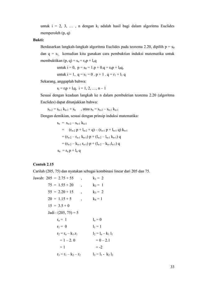 Modul 2 keterbagian bilangan bulat | PDF