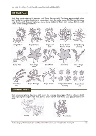 Modul 2 Seni Tekat | PDF