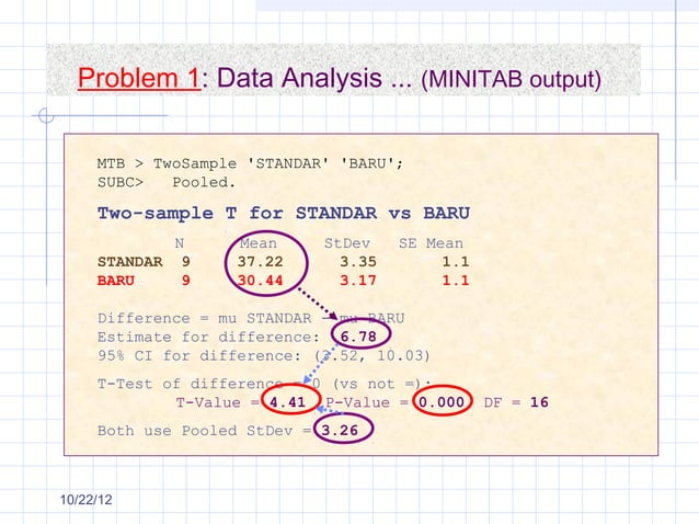 Modul 2. simple comparative experiments | PPT | Business Accounting ...
