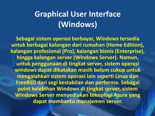 Modul 2 sistem operasi komputer | PPTX