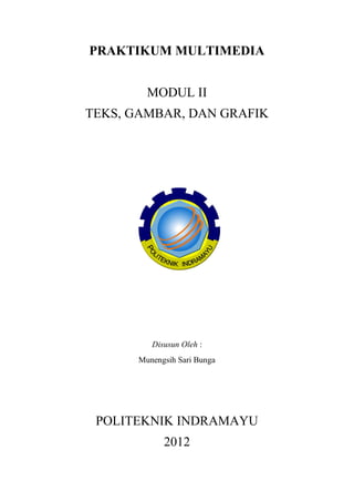 Modul 2 teks, gambar & grafik | PDF