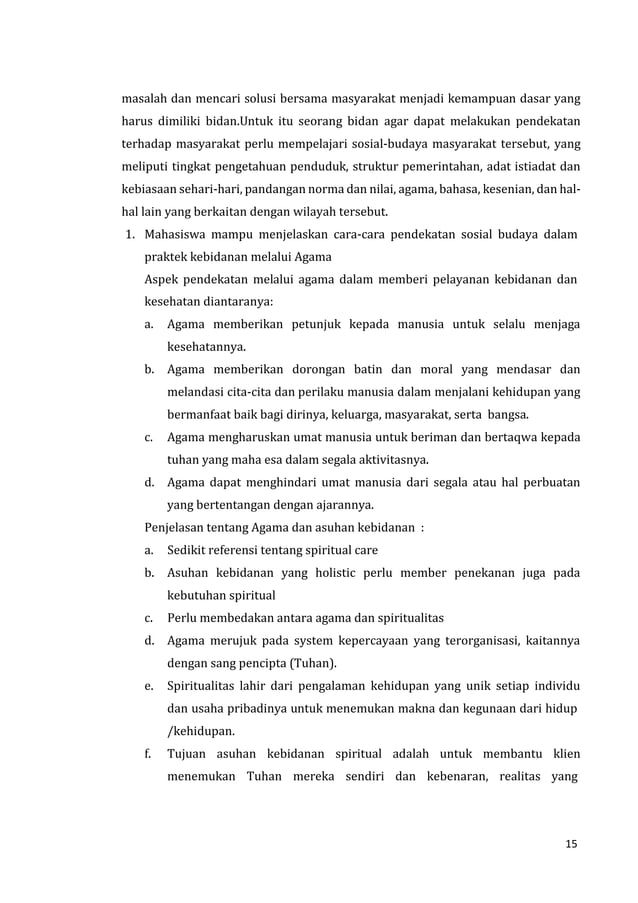 modul profesionalisme bidan............. | PDF