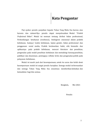 modul profesionalisme bidan............. | PDF