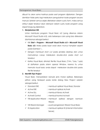 Modul20visual20basic | PDF