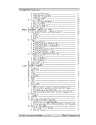 Modul20visual20basic | PDF