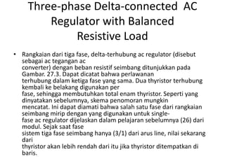 Three Phase AC Regulator | PPTX