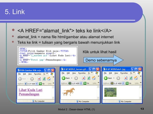modul2 lanjutan HTML untuk anak kelas IX.ppt