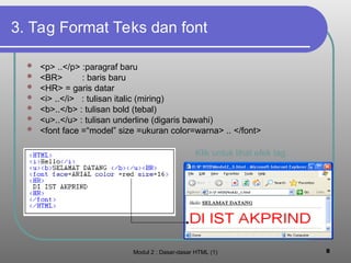 modul2 lanjutan HTML untuk anak kelas IX.ppt