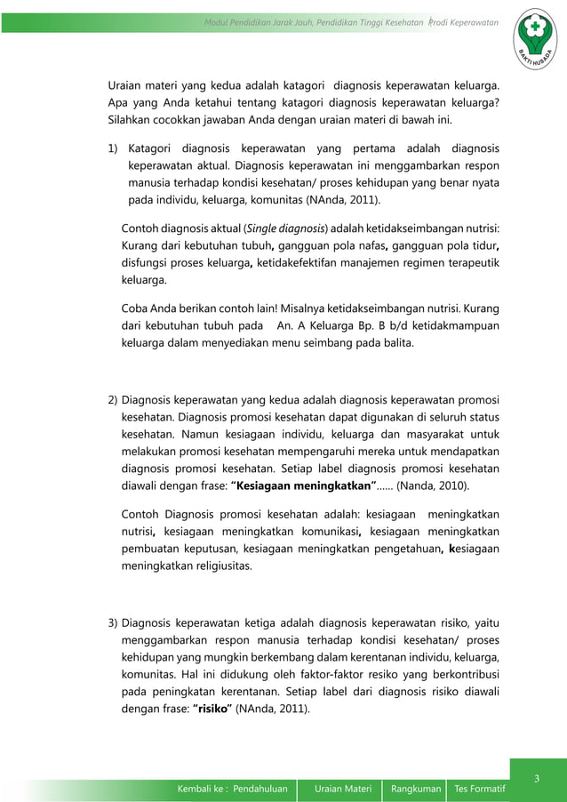 Diagnosa keperawatan keluarga | PDF