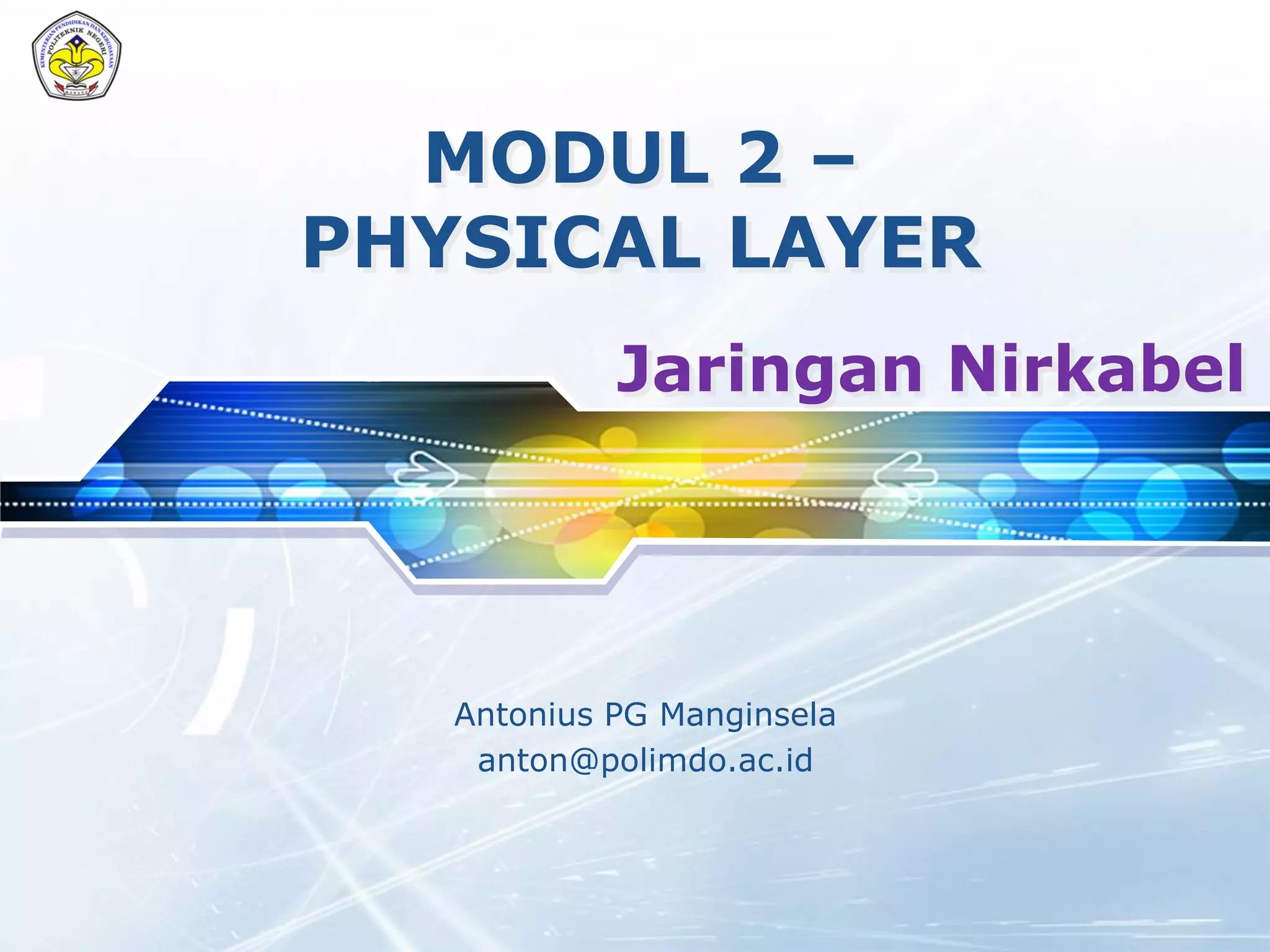 Modul 2 physical layer | PDF