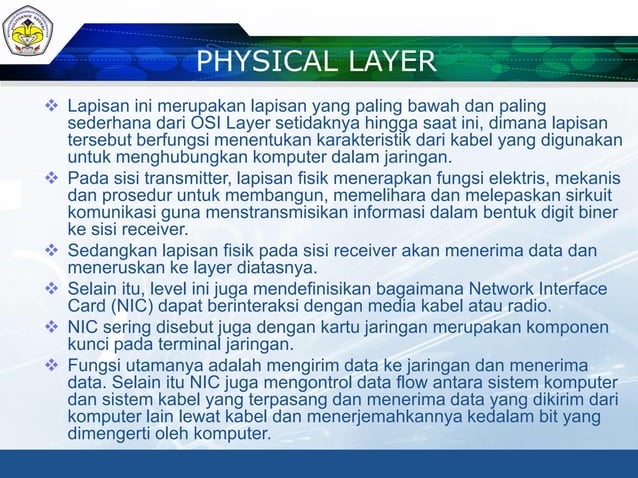 Modul 2 physical layer | PPT