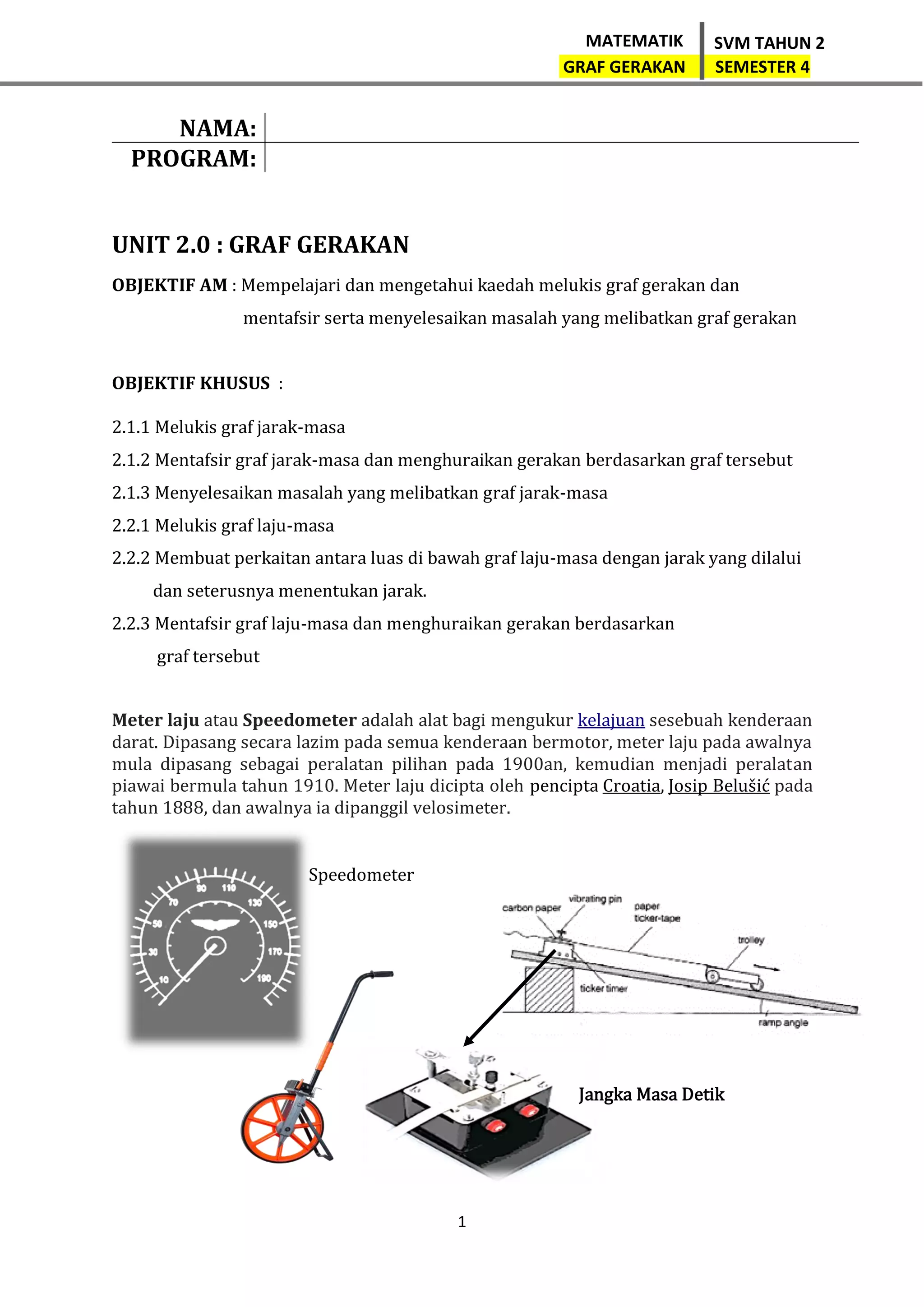 Graf Gerakan | PDF