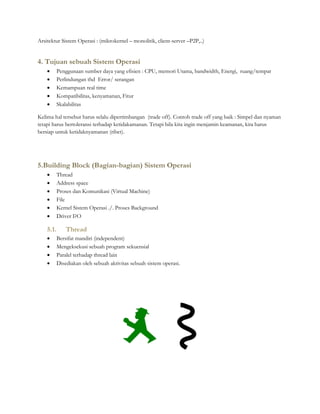 Modul SO : Pengenalan Sistem Operasi | PDF