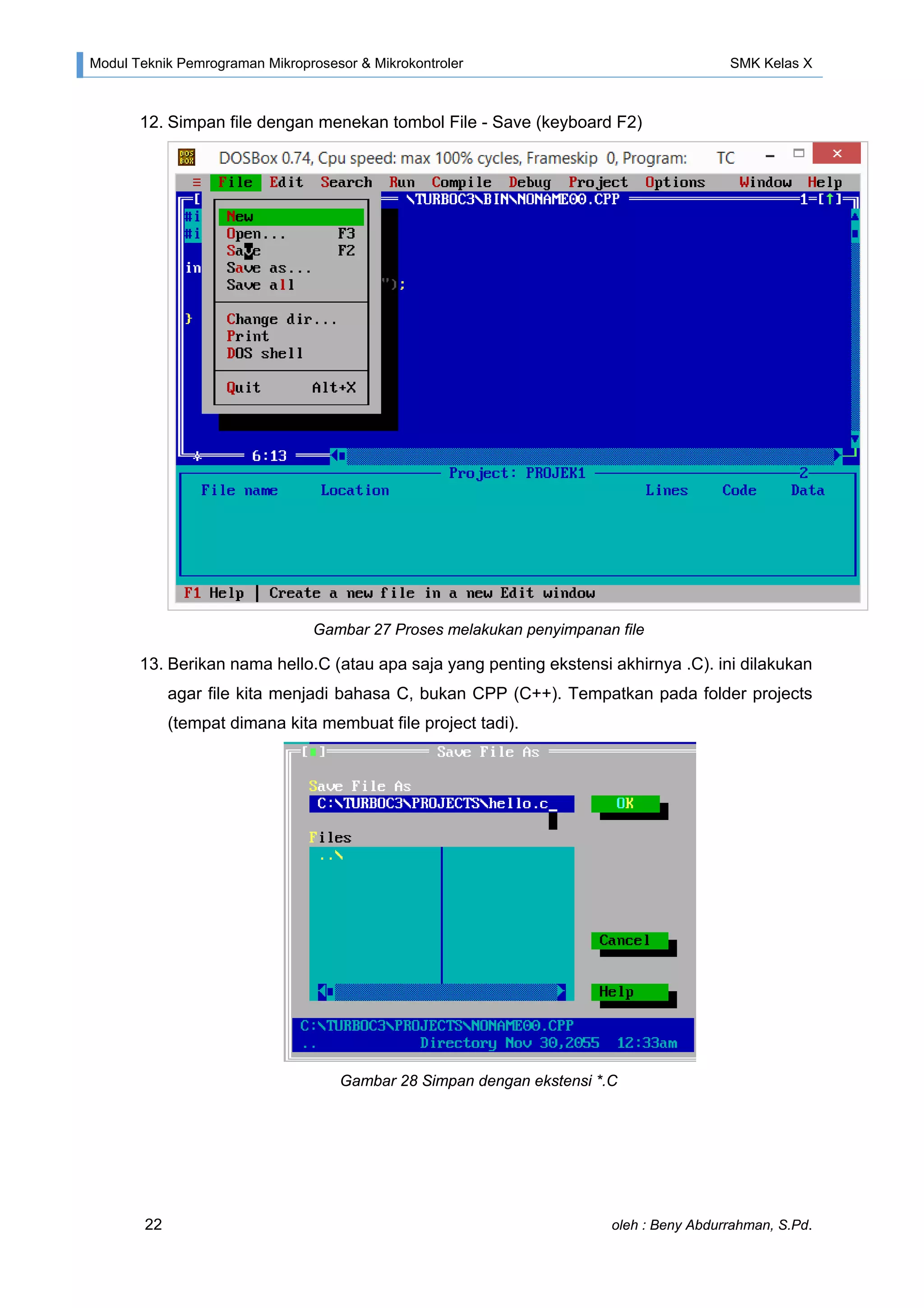 Modul 2 teknik pemrograman mengenal bahasa c dan compiler | PDF