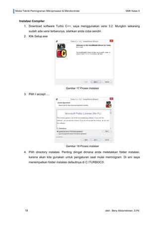 Modul 2 teknik pemrograman mengenal bahasa c dan compiler | PDF