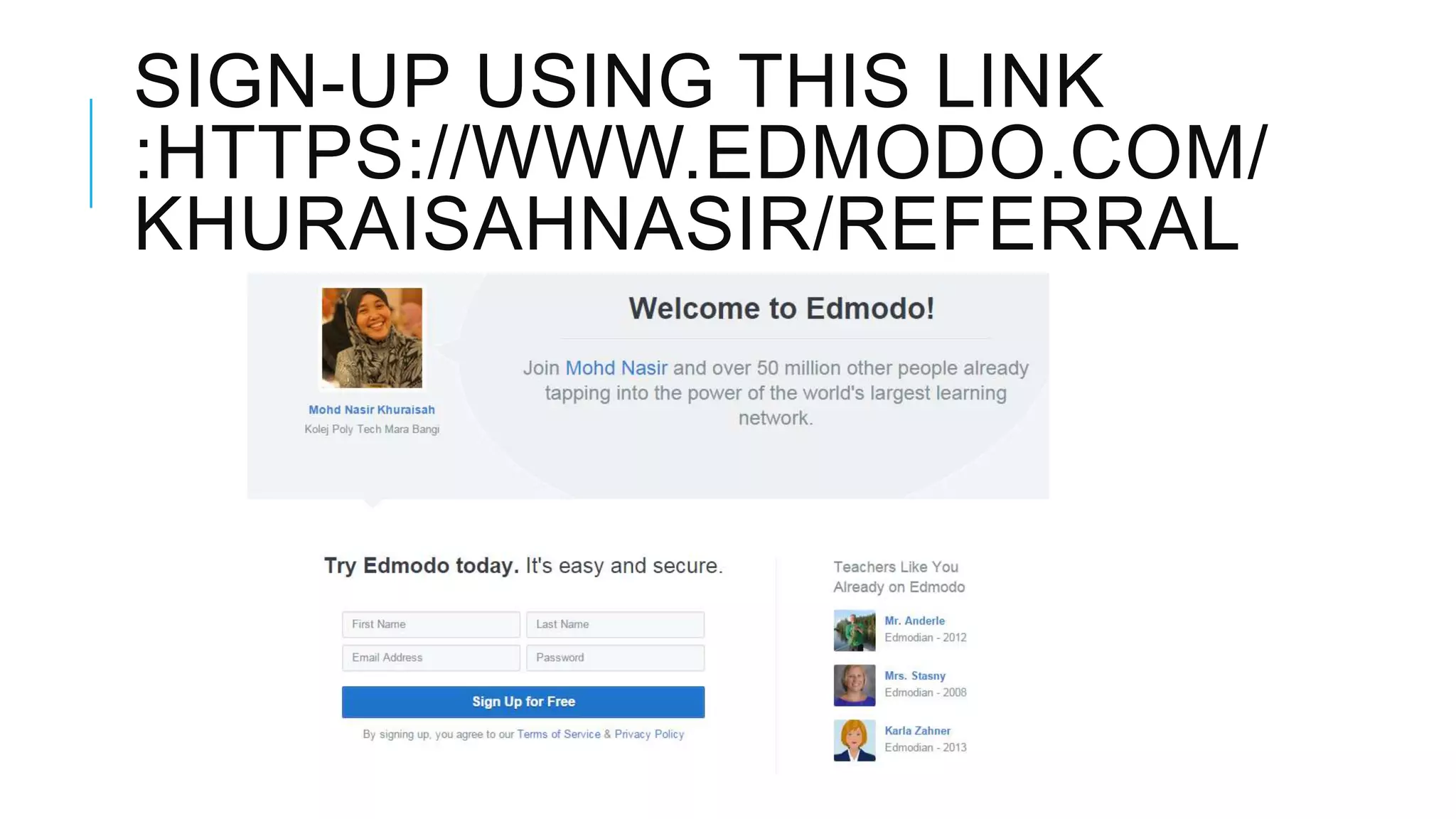 Panduan Penggunaan Edmodo | PPTX