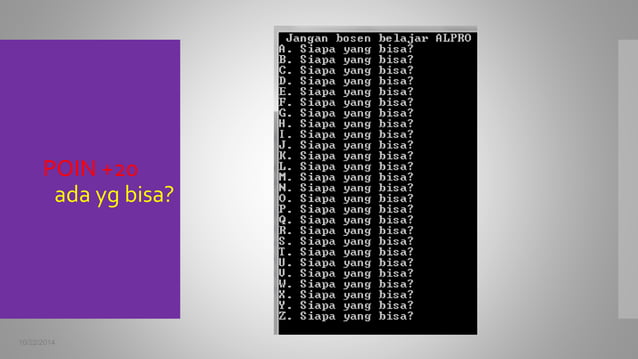 Perulangan While Do For To Do Dan Repeat Until Dalam Pascal Ppt Free Download 